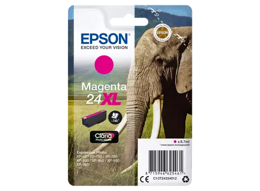 Singlepack Magenta 24XL Claria Photo HD Ink