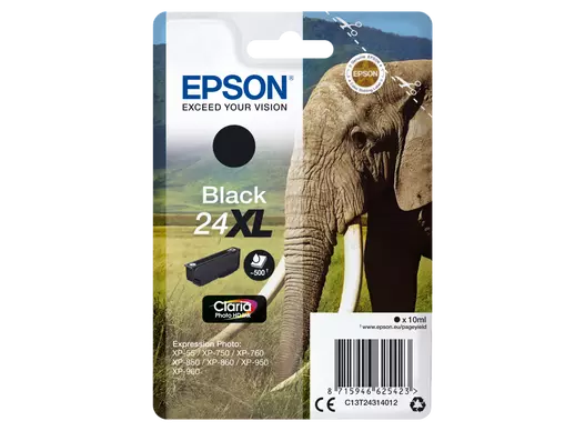 Singlepack Black 24XL Claria Photo HD Ink
