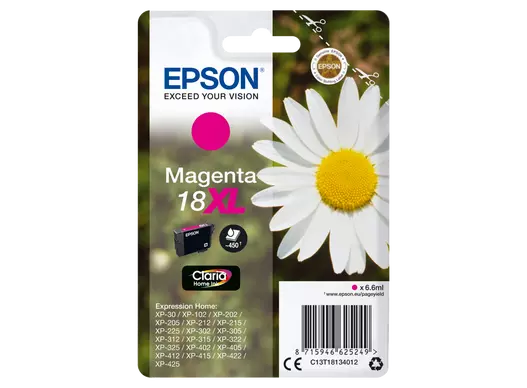 Singlepack Magenta 18XL Claria Home Ink