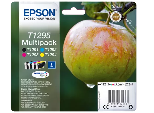 Multipack 4-colours T1295 DURABrite Ultra Ink