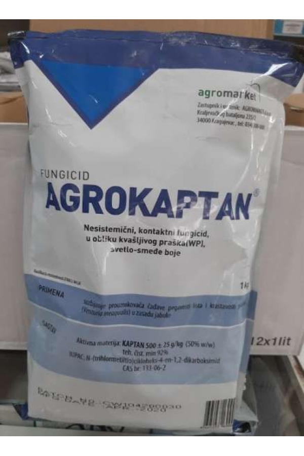 AGROKAPTAN 80 WG 5/1
Šifra: 3523 JM: KOM