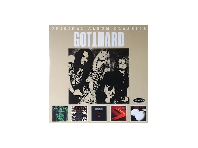 Original Album Classics, Gotthard, 5CD