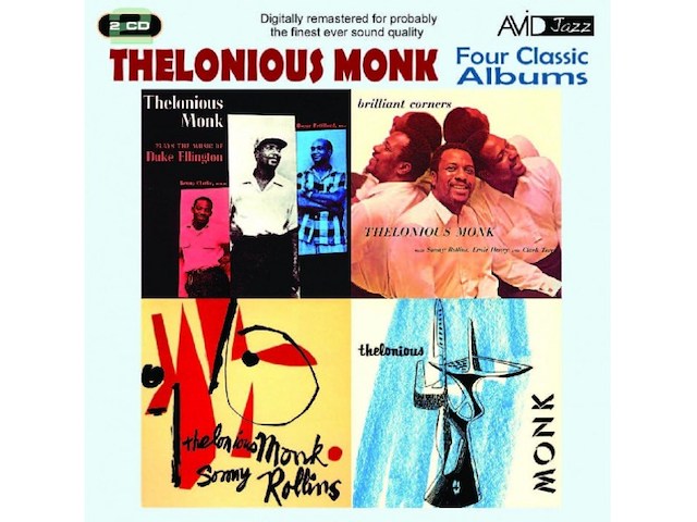 Thelonious Monk - Four Classic Albums: Thelonious Monk Plays the Music of Duke Ellington / Thelonious Monk &; Sonny Rollins / Brilliant Corners / Thelonious Monk