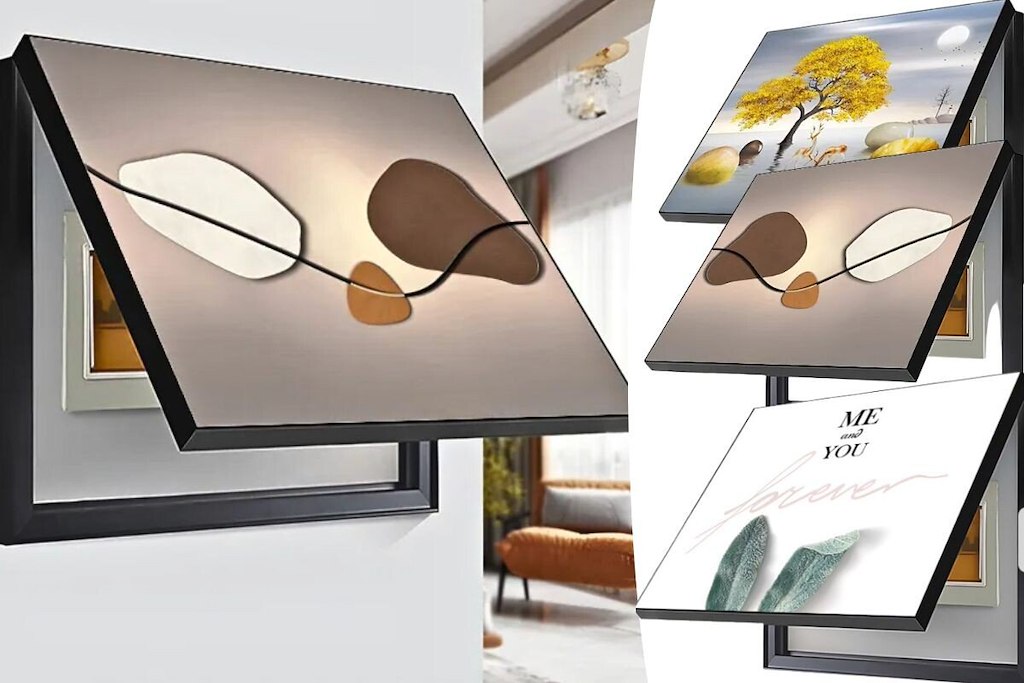 Dekorativna slika PanelPix za poklopac električne kutije, 30x40cm    Skriveno