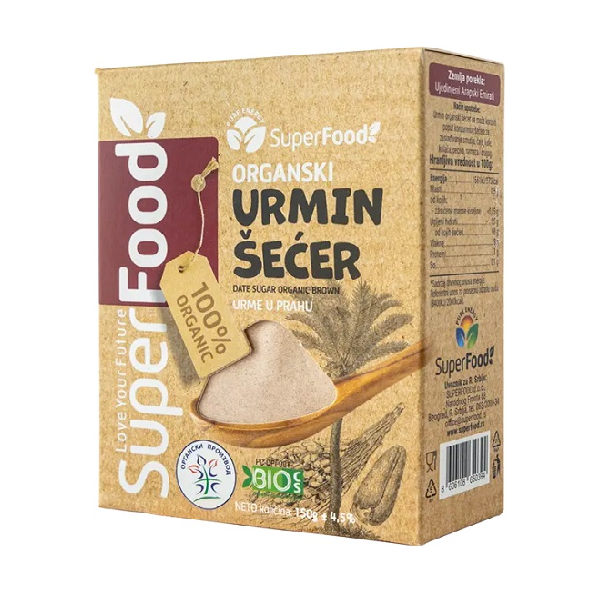 URMIN ŠEĆER ORGANSKI SUPER FOOD 150G