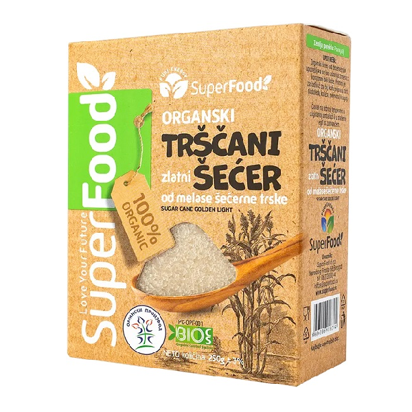 TRŠĆANI ŠEĆER ORGANSKI SUPER FOOD 500G