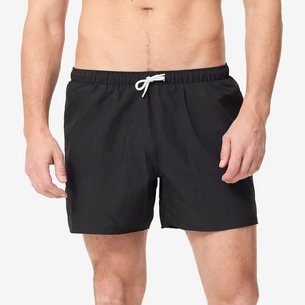 Šorts za plivanje Surf 100 dužine 38 cm Hendaia MW - crni