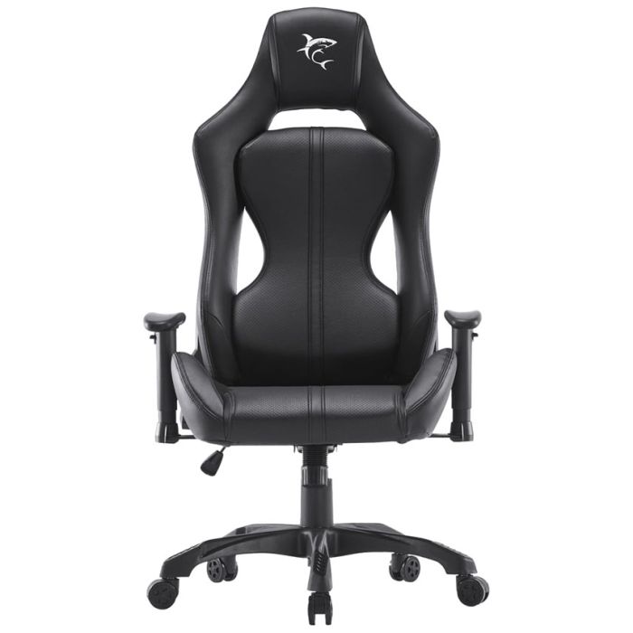 Gejmerska stolica White Shark Monza Black