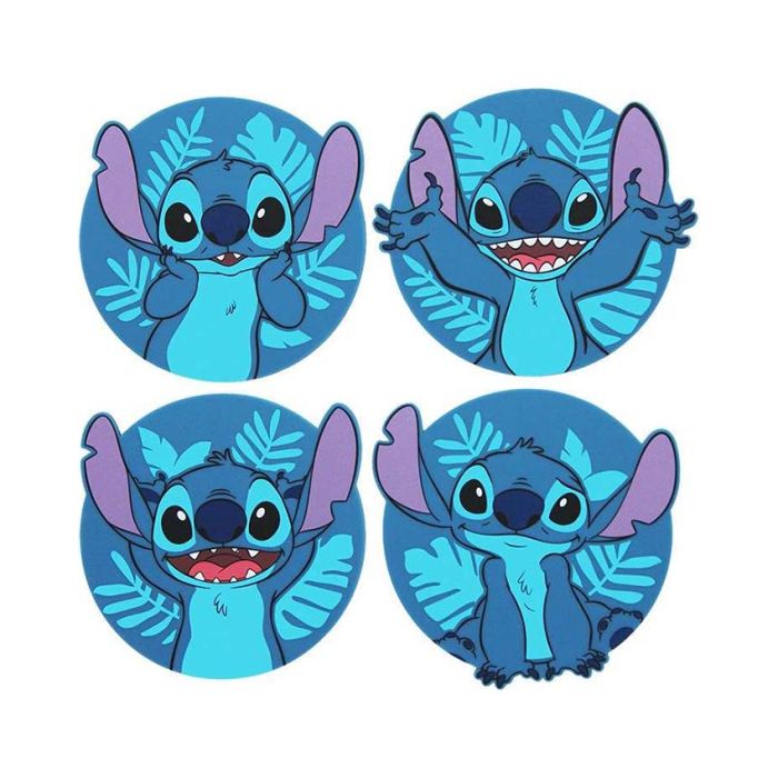 Podmetači Paladone - Stitch Shaped Coasters