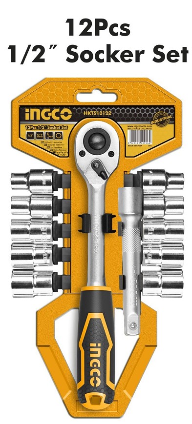 Ingco nasadni ključevi 1/2" 12/1
