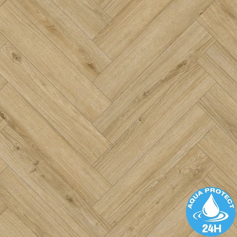 Vodootporni laminat Hrast Alicante 8mm AC5 Riblja kost WR 63272