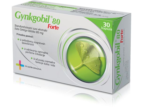 Gynkgobil Forte 80mg 30 kapsula