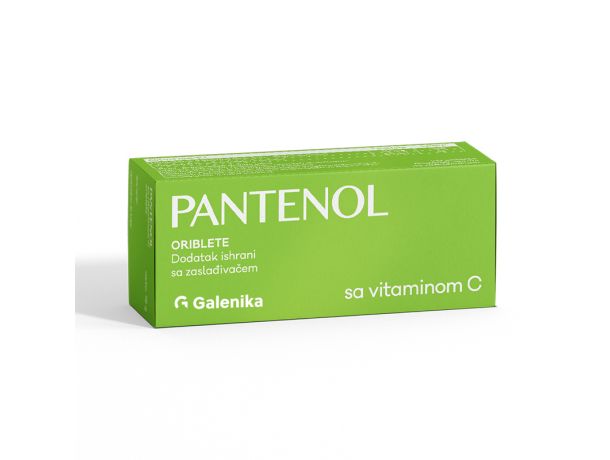Pantenol sa vitaminom C 20 oribleta