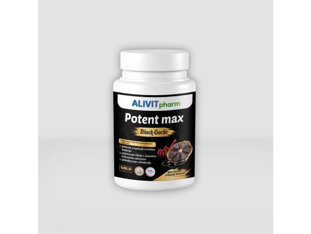 BLACK GARLIC POTENT MAX 90 kapsula