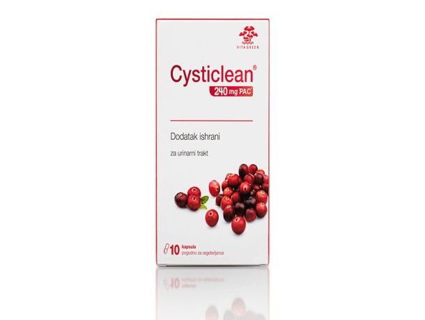 Cysticlean 240 mg 10 kapsula
