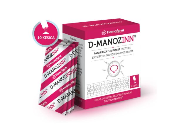 D-manozinn prašak 10 kesica