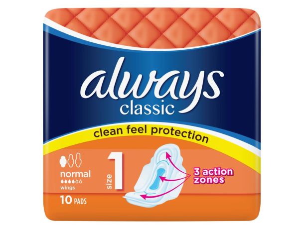 ALWAYS CLASSIC NORMAL DRY (10)