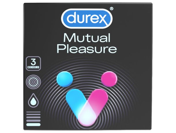 Durex Mutual Pleasure, 3 kondoma