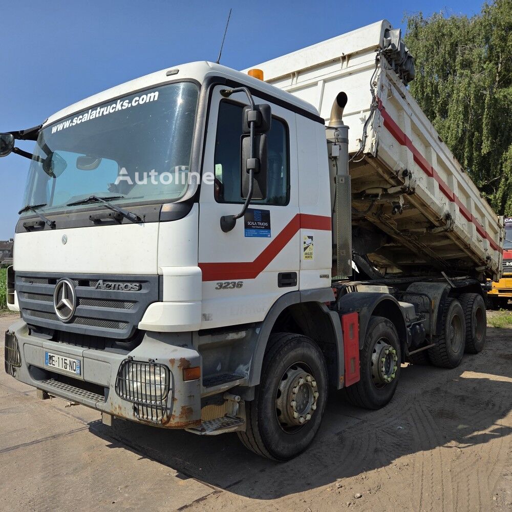 Mercedes-Benz Actros 3236 8x4 2-Side Tipper EPS Gearbox 3 Pedals kiper