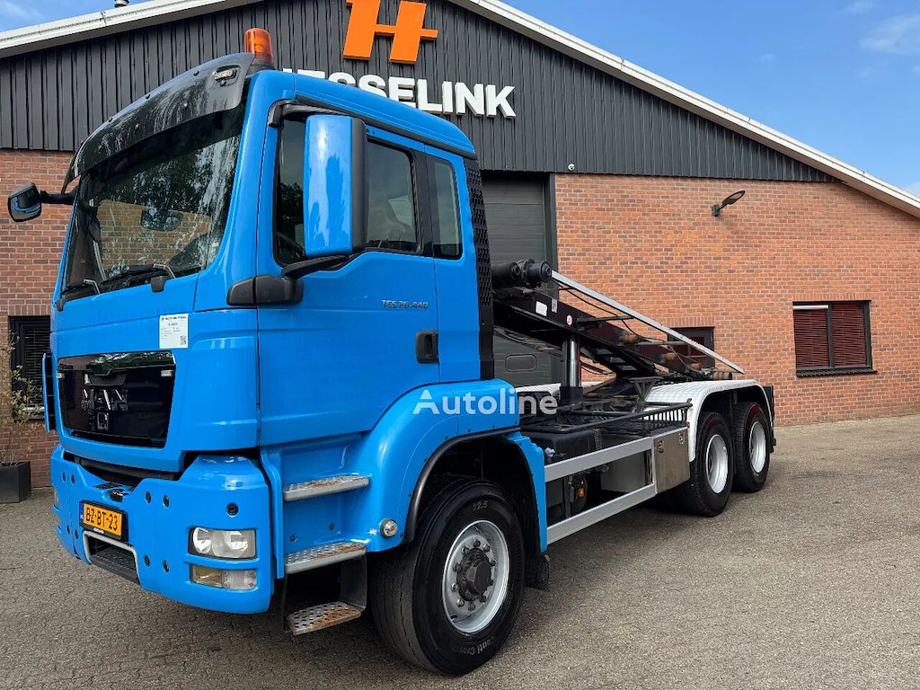 MAN TGS 26.440 6X6 30T NCH Kabel/Cable Manual EEV AHK NL Truck kamion sa kukom za podizanje tereta