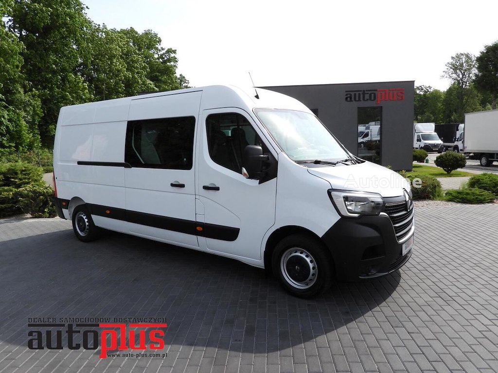 Renault MASTER  FURGON BRYGADÓWKA 7 MIEJSC TEMPOMAT NAWIGACJA LEDY KLIM minibus furgon