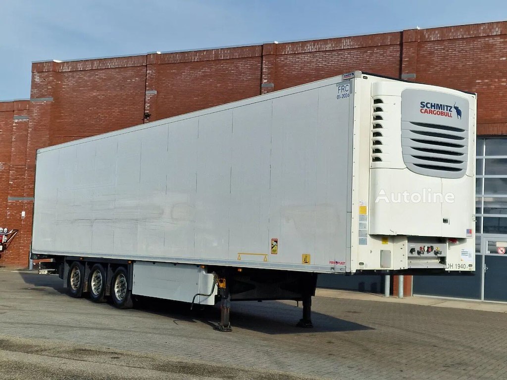 Schmitz Cargobull SCB*S3B - Frigo Schmitz - Hooks/Rohrbahnen/Vleeshang - ATP/FRC - poluprikolica hladnjača