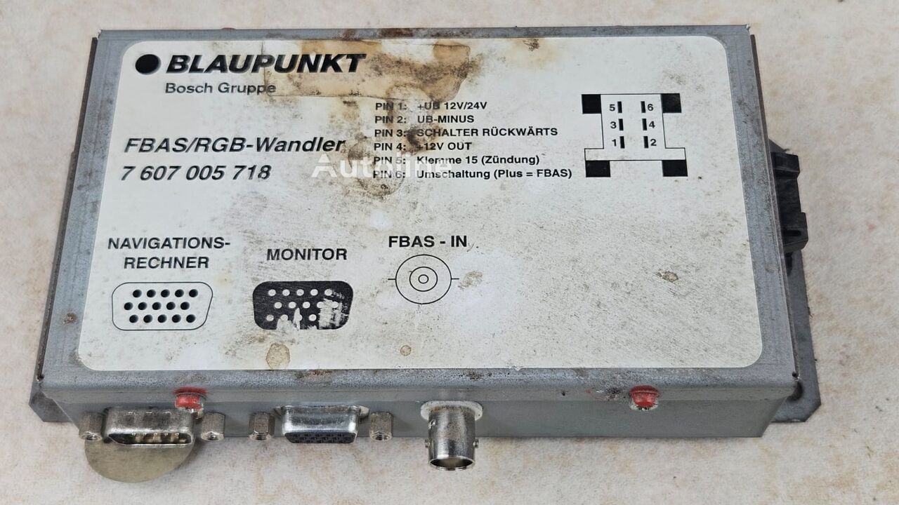 Wzmacniacz Blaupunkt FBASRGB-Wandler nr 7 607 005 718 za autobusa