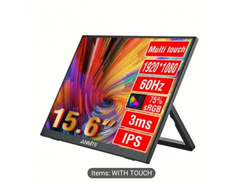 ANMITE 15.6" IPS Touchscreen monitor