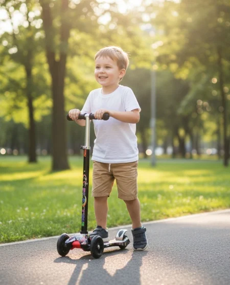 Maxi Trotinet za decu sa svetlećim točkovima 650-22