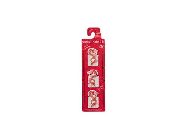 Bukmarker - Bookaroo, Warrior Dragon, Magnetic mini