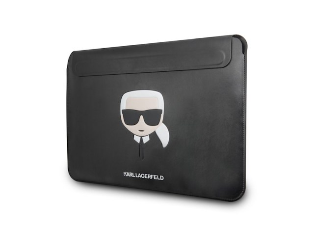 Torba za laptop Karl Lagerfeld Sleeve Ikonik 16` crna (KLCS16KHBK)