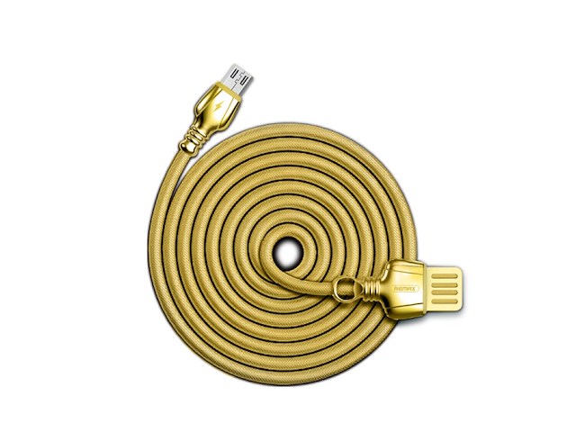 Data kabl REMAX King RC-063m micro USB zlatni 1m