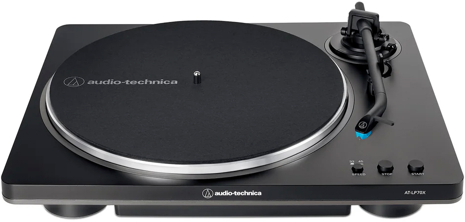 Audio-Technica LP70X BT Black/Silver USB bežični gramofon