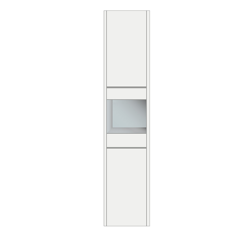 City White Set ormarić sa ogledalom 80cm