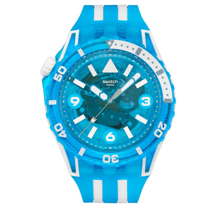 SWATCH Blue Fire Kvarcni sat