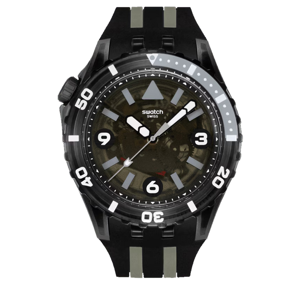 SWATCH Black Sea Nettle Kvarcni sat