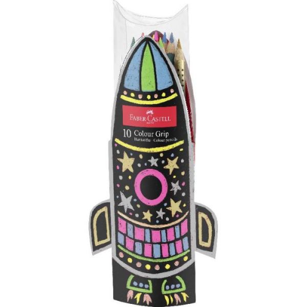 Drvene bojice Grip Faber-Castell Raketa 1/10