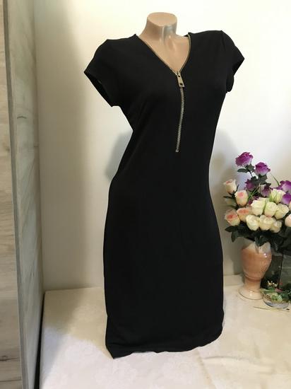 Lady crna sa rajsfeslusom haljina S/M