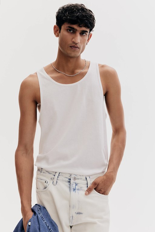 MAJICA BEZ RUKAVA REGULAR FIT