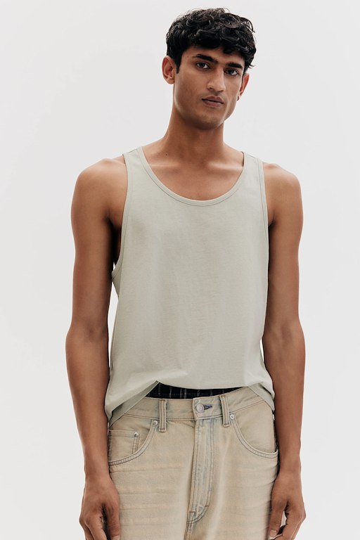 MAJICA BEZ RUKAVA REGULAR FIT