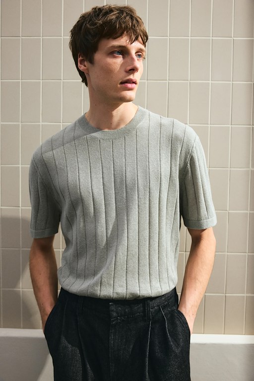 PLETENA MAJICA REGULAR FIT