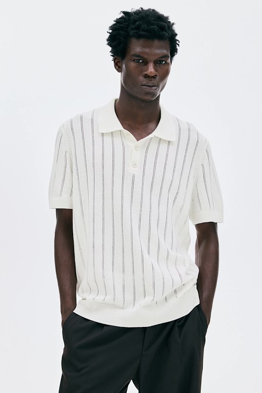 RELJEFNA POLO MAJICA REGULAR FIT