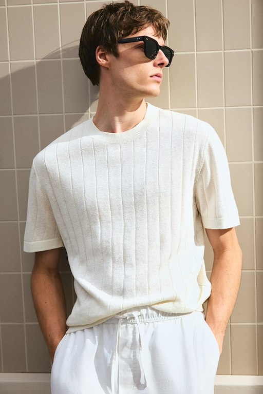 PLETENA MAJICA REGULAR FIT