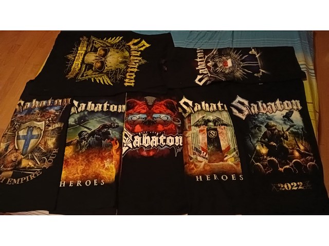 SABATON oficijalne majice