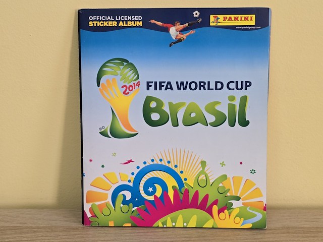 Album Fifa 2014 Brazil Panini popunjen