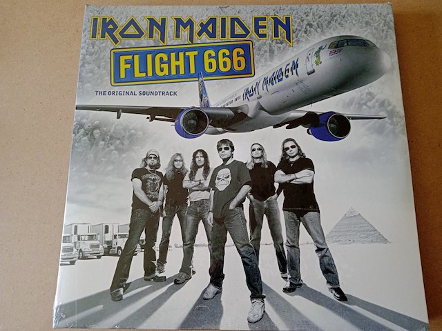 Iron Maiden – Flight 666, Dupli Album, Novo U Celofanu
