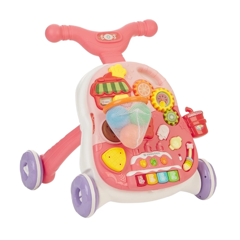 Kikka Boo Candy gurlica za bebe - stočić 2u1 Pink, 12m+