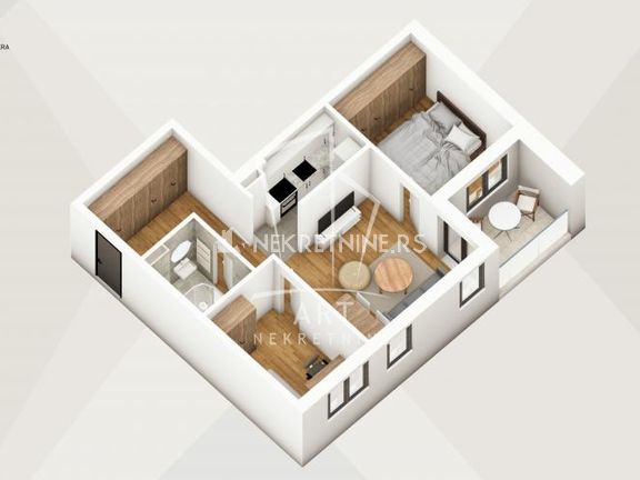 Cvetanova ćuprija, povrat PDV-a, 54.27m2 ID#10491