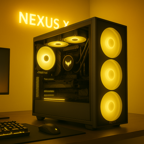 VIP AMD gaming računar NEXUS X sa Ryzen 7 9700X, RTX 5070 Ti 16GB, 32GB DDR5 i 1TB SSD-om – idealan za moderne igre i zahtevne zadatke