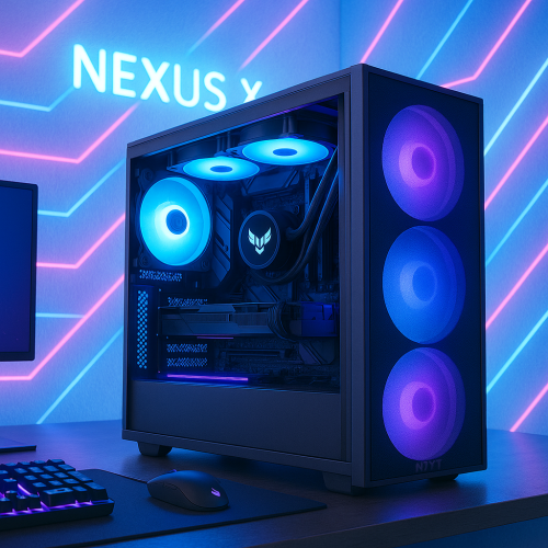 VIP AMD gaming računar NEXUS X sa Ryzen 9 9900X, RTX 5080 16GB, 32GB DDR5 i 1TB SSD-om – idealan za gejmere i kreatore koji zahtevaju performanse